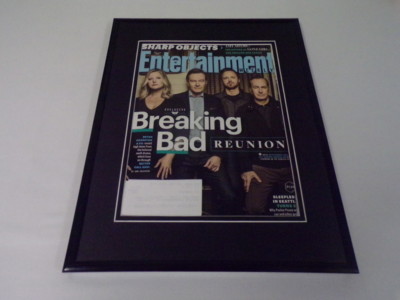 Breaking Bad 11x14 Framed ORIGINAL 2018 Entertainment Weekly Magazine ...