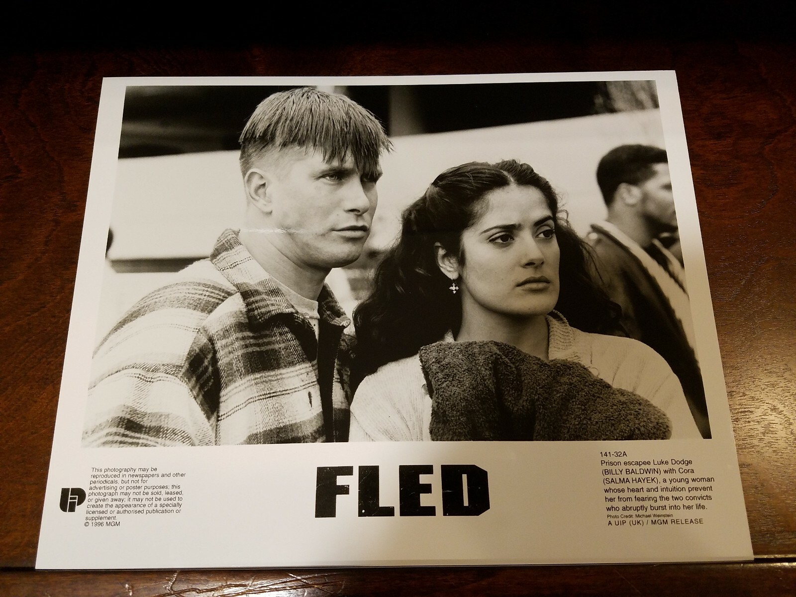 Fled - 4 press photos - Billy Baldwin, Salma Hayek, Laurence Fishburne ...