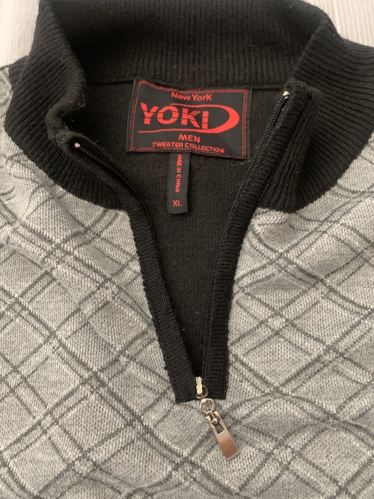 New York Yoki Men’s Size XL Thermal Sweater | eBay