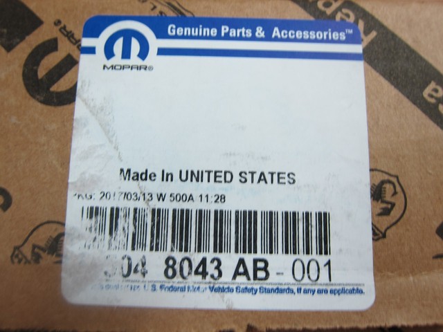 Engine Timing Camshaft Gear Mopar 5048043AB for sale online | eBay