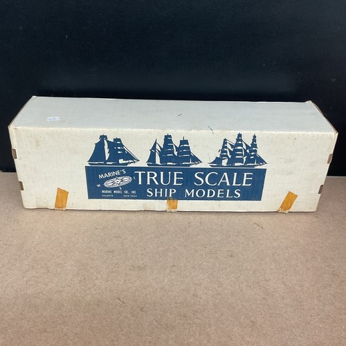 Vintage Marine Model Company Inc. Slaver No. 1051 True Scale Ship Wood ...