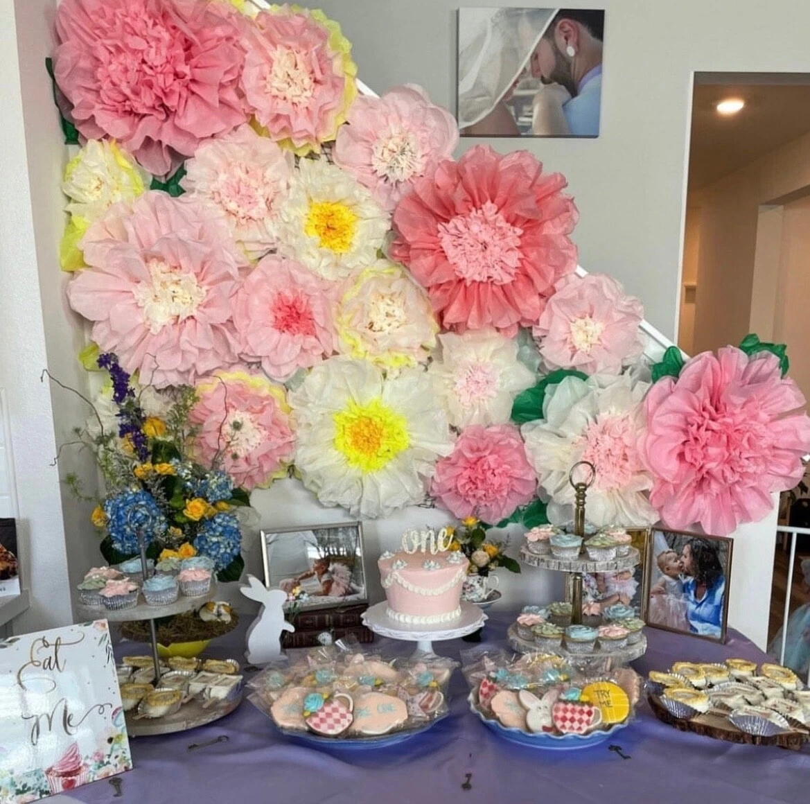 Tissue Paper Flowers Wedding