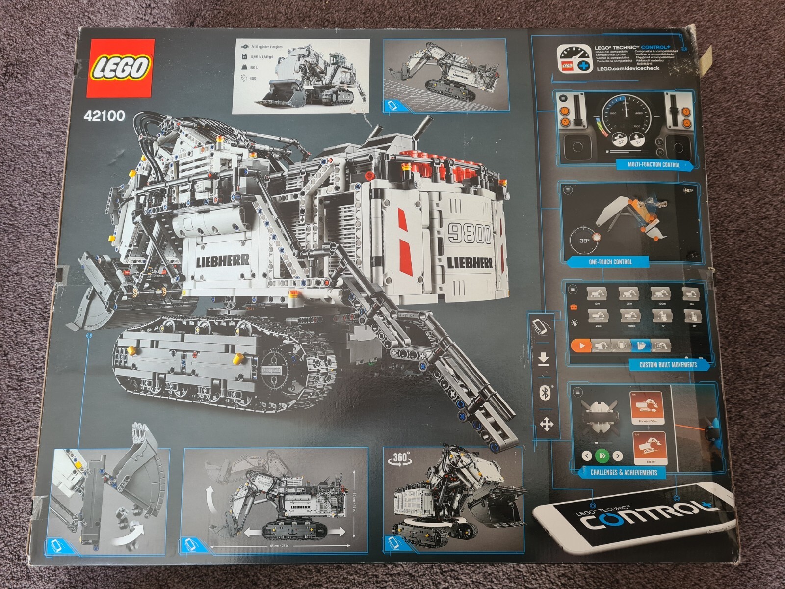 LEGO Technic X1 40918 Powered up Large Linear Actuator Piston Cylinder ...