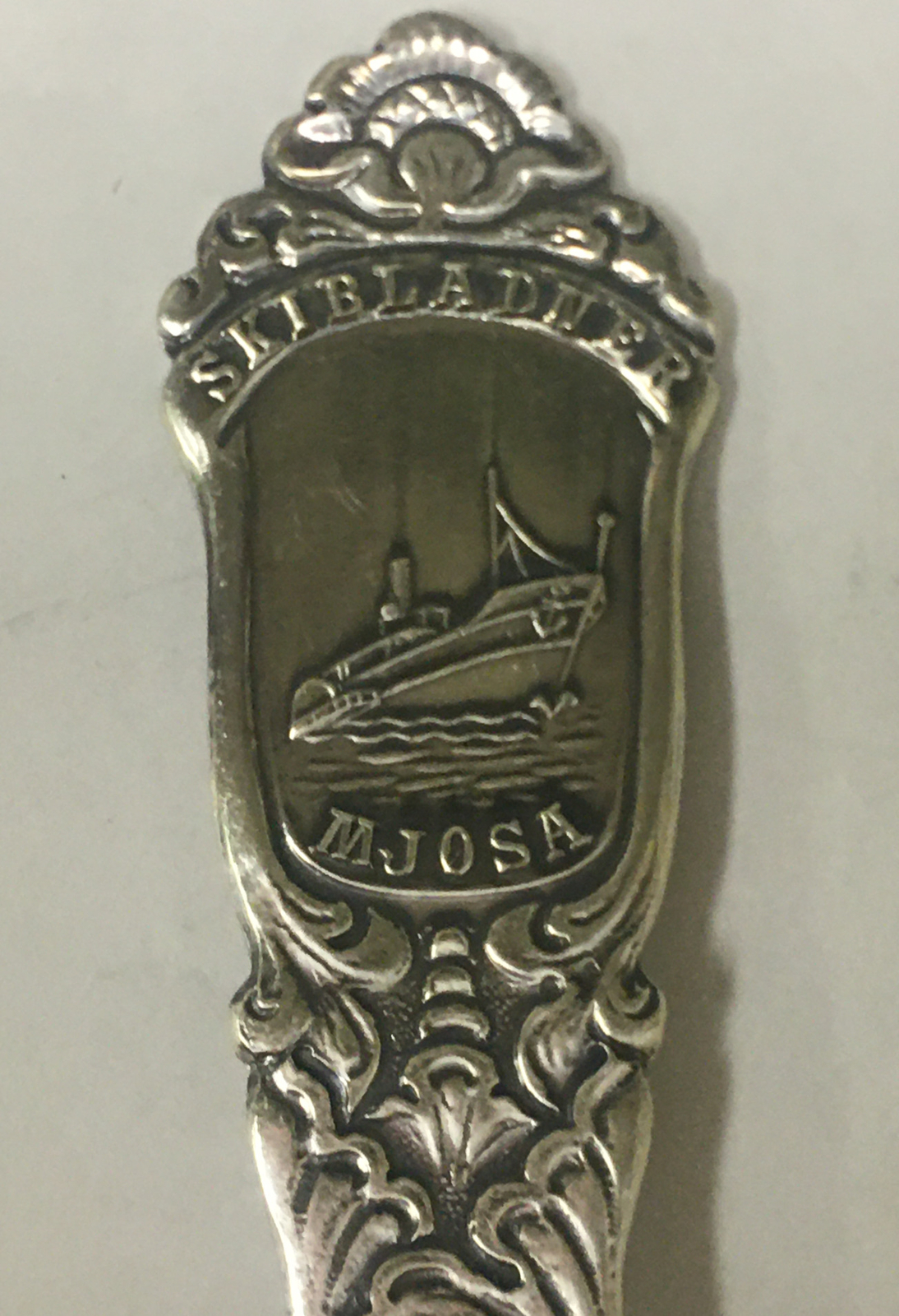 Vintage Souvenir Spoon Collectible Skibladner MJOSA Norway 5.1/8” | eBay