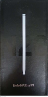 Original Samsung Empty Box Note20 Ultra 5G Mystic BLACK (No accessories ...