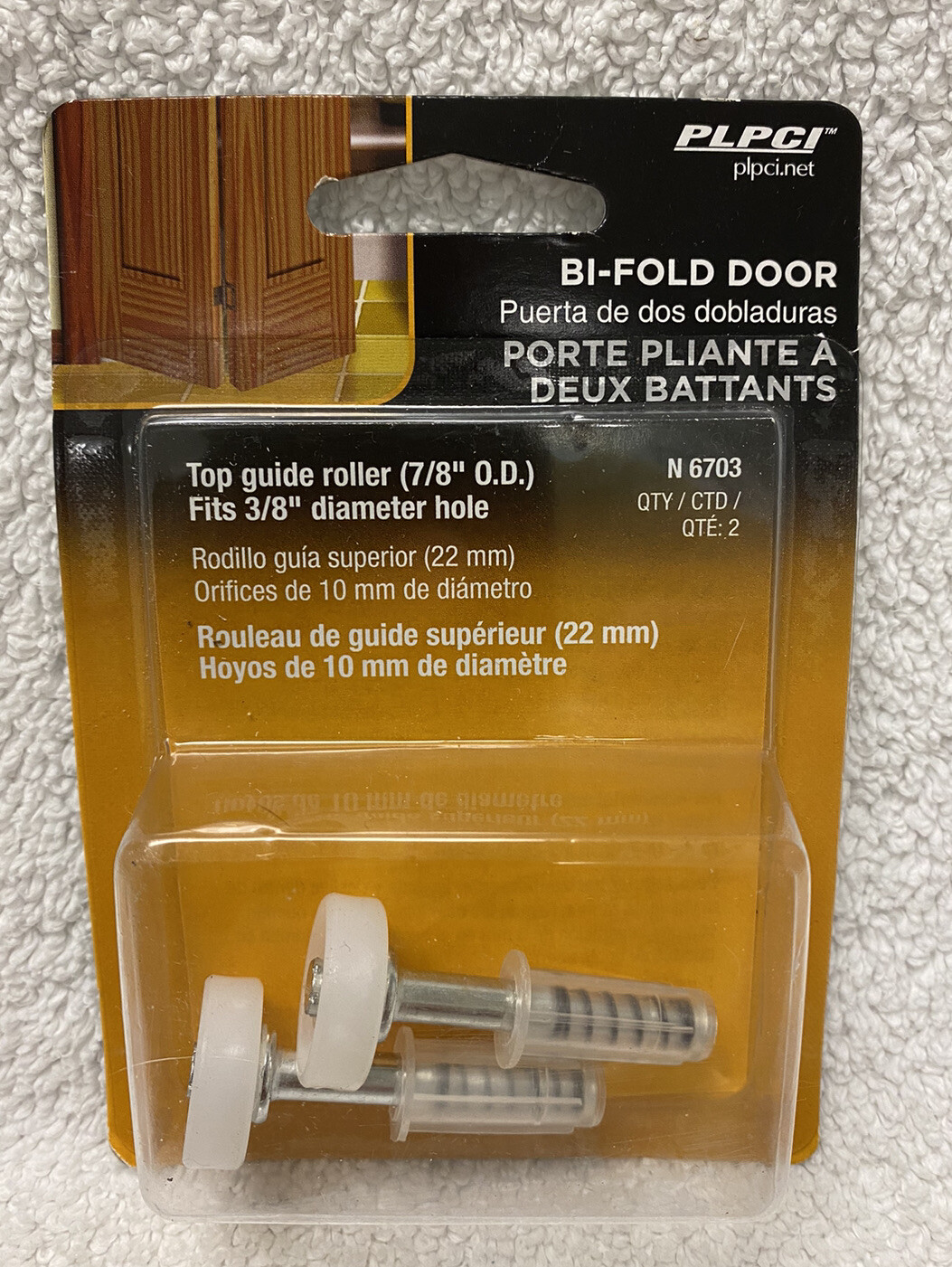 PLPCI Bi-Fold Door Top Guide Roller Package Of 2 #N 6703 | eBay