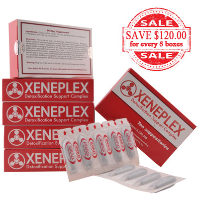 Xeneplex Chemical, Plastic, Drug Removal Therapy 6 Box Discount $120 ...