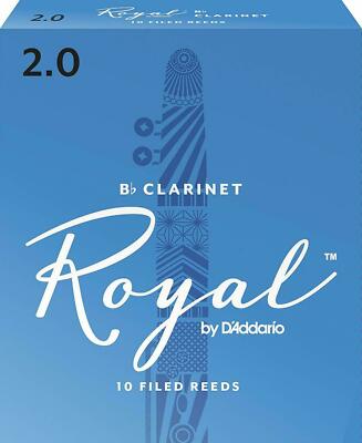 Royal by D'Addario Bb Clarinet Reeds, Strength 2, 10-pack, RCB1020 | eBay