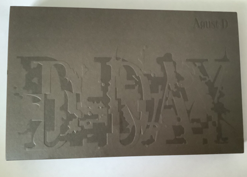 Agust D - [D-DAY] Version.2 (All inclusions, UNSEALED.) | eBay