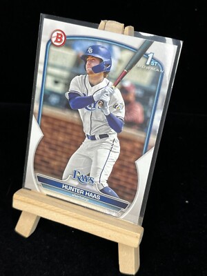 Hunter Haas #BD-160 - 2023 Bowman Draft - Tampa Bay Rays | eBay