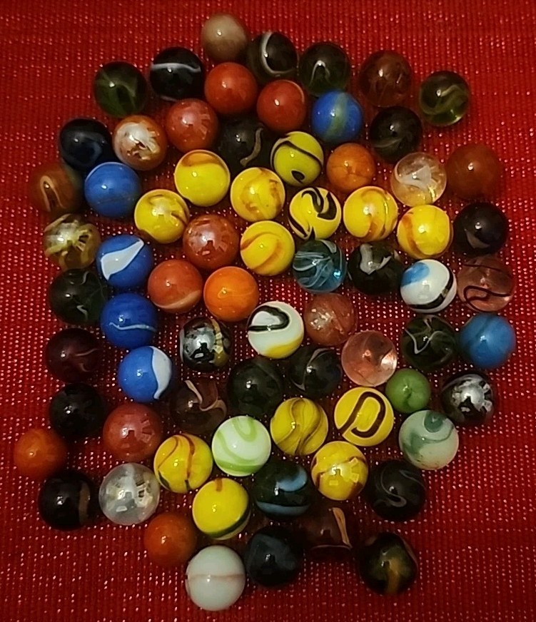 Sellers Lot Assorted Glass Marble Swirl Pattern Lot | eBay