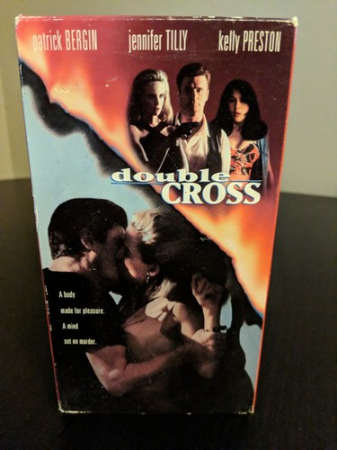 Double Cross VHS Jennifer Tilly Kelly Preston R 1994 Crime Drama RARE ...