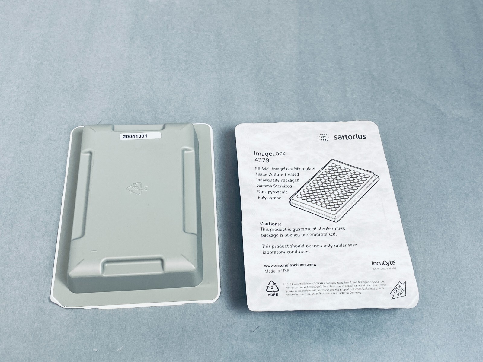 Sartorius ImageLock 4379 96-Well Microplate Tissue Culure Treated for ...