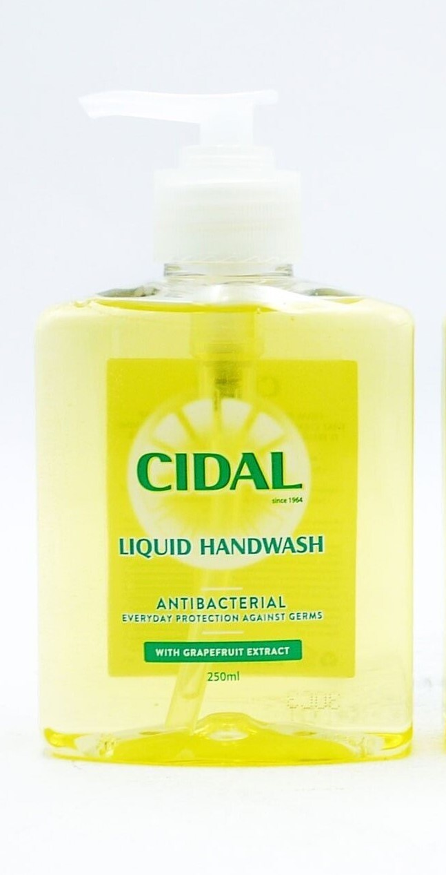 Cidal Antibacterial Liquid Handwash Grapefruit Extract 250ML x 6 | eBay UK
