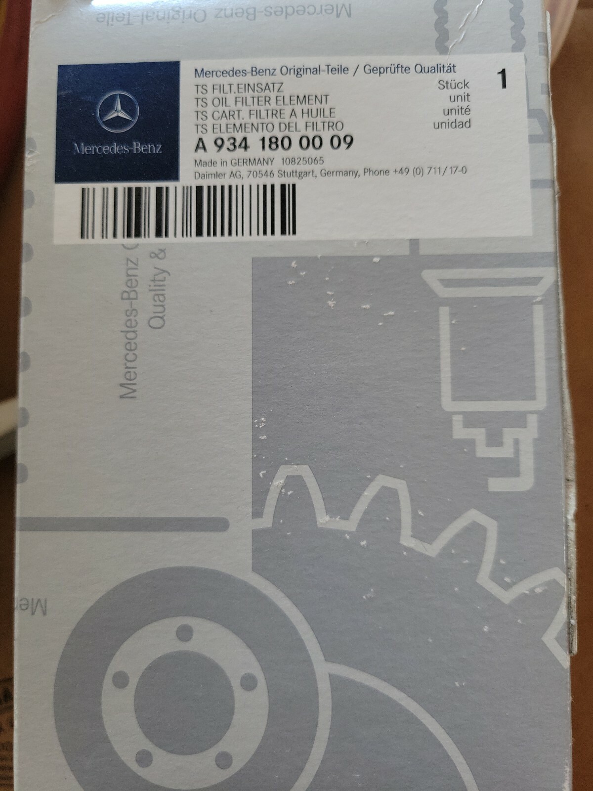 MERCEDES-BENZ A9341800009 - cross reference oil filters | oilfilter ...