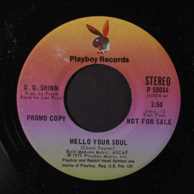 G.G. SHINN: mello your soul / mono PLAYBOY 7" Single 45 RPM | eBay
