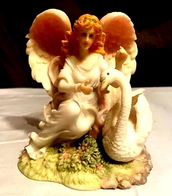 Seraphim Classics Angels “Heavenly Reflections” Display Pond with Five Angels | eBay