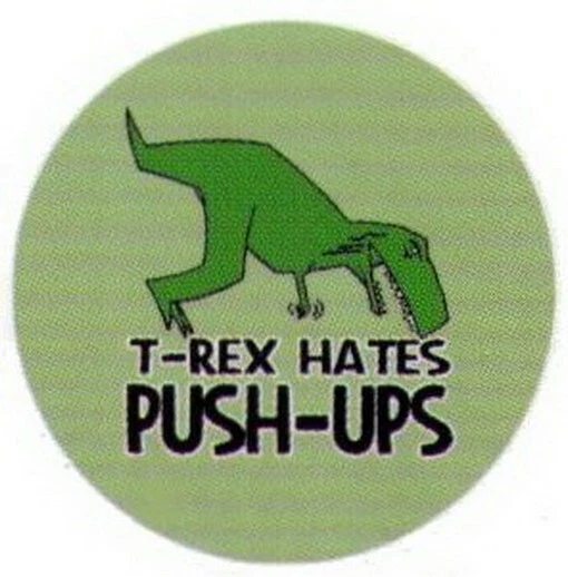 T Rex Trying To Do Push Ups