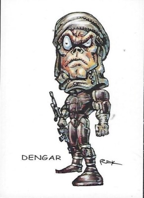 RAK (Robert A Kraus) art card of Star Wars series 3 DENGAR | eBay