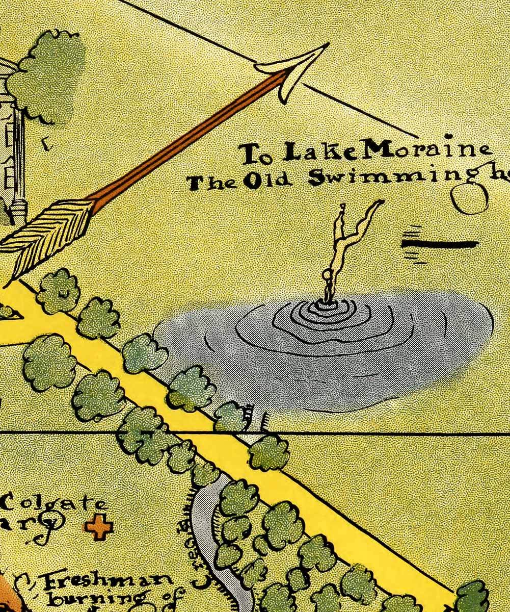 Colgate University Campus Map