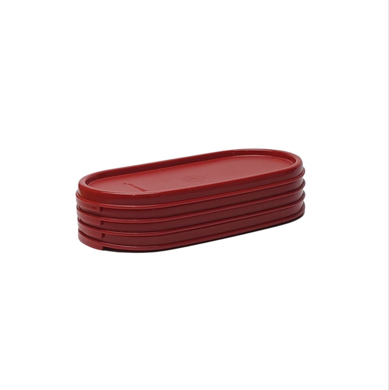 Tupperware Modular Mates Oval Replacement Top Lid Seal #1616 Dark Red ...