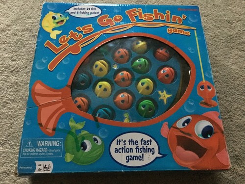 Original Classic Pressman Toy Let's Go Fishin' Game Kids Toys! Fast ...
