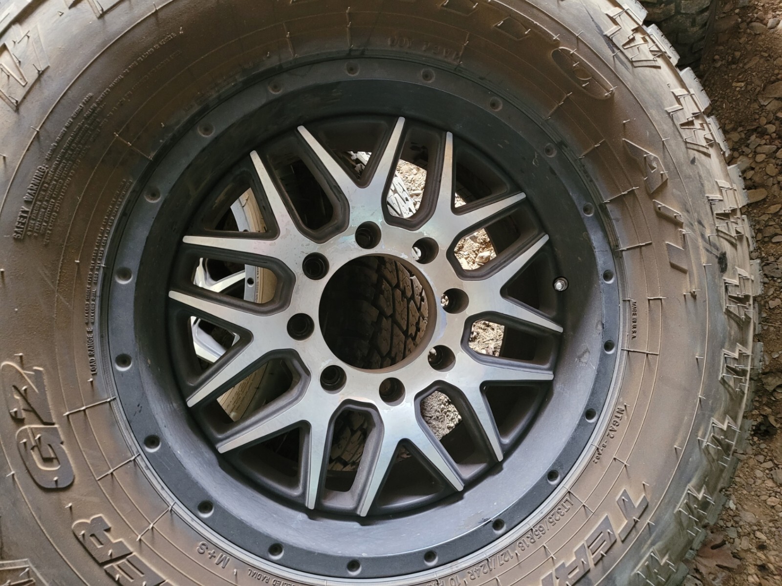 American Racing AR910 18" Black Wheel, AR91089087318 FORD SUPERDUTY ...