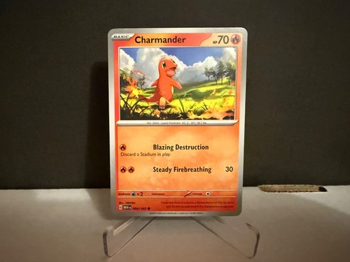 Charmander 004 2023 Pokemon TCG Scarlet & Violet 151 MEW Card NM+ | eBay
