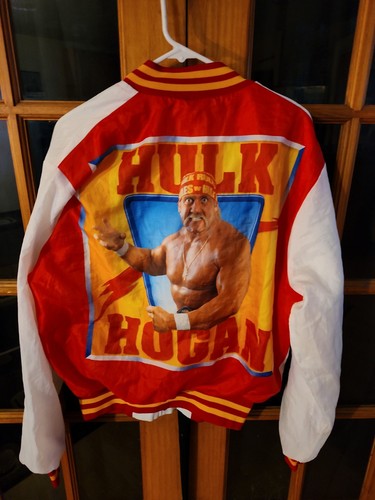 Vintage Hulk Hogan Jacket XL Nice Condition!! | eBay