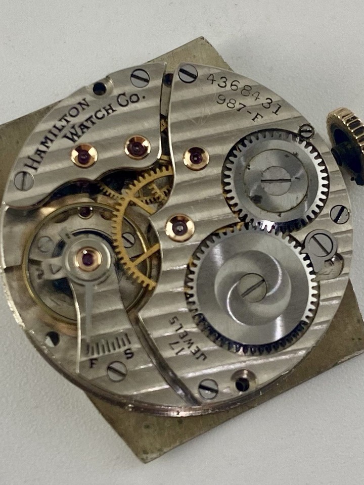 Vintage Hamilton 1934 Drake Gold Filled Watch-Cal 987F-Running-Read ...