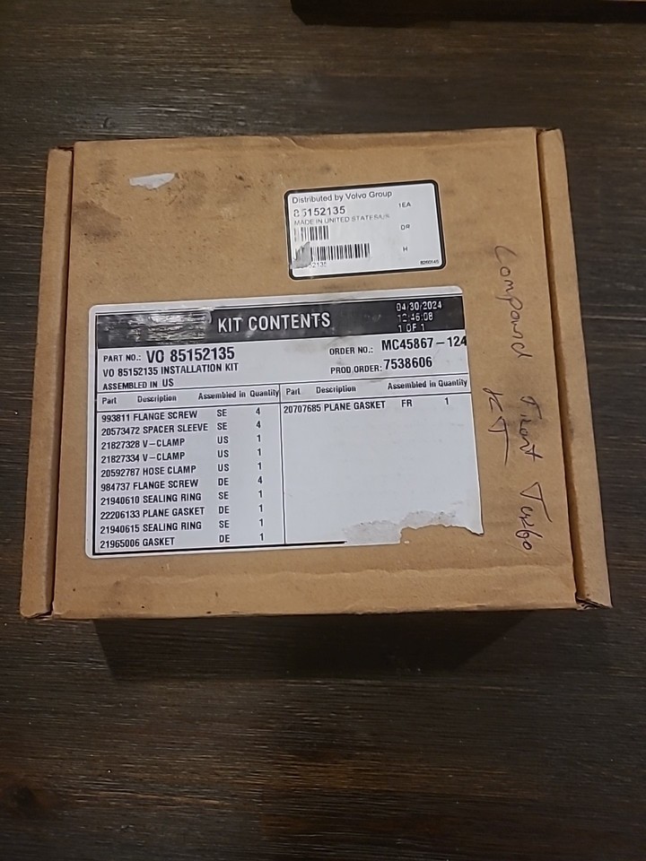 85152135 Multi Purpose Hardware Installation Kit For , Mack for Volvo ...