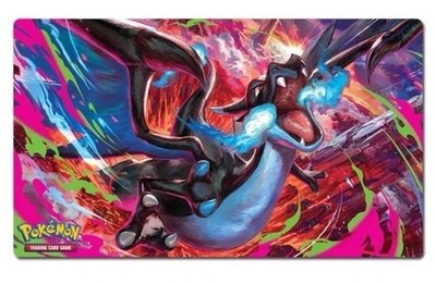 Mega Charizard Play Mat - Pokemon Phantasmal Flames UPC Rubber Playmat ...
