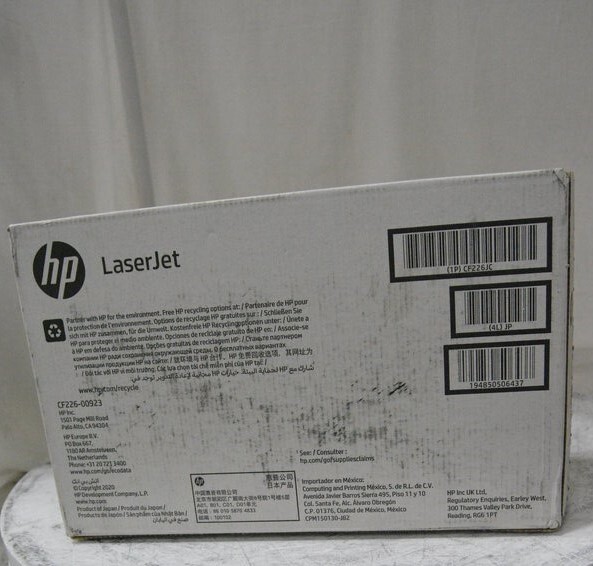Genuine HP CF226JC Black LaserJet Toner Cartridge LaserPro M402 MFP ...