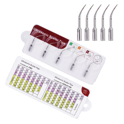 5X Dental Scaler Tip PD3D Perio Diamond Coated fit SATELEC Ultrasonic ...