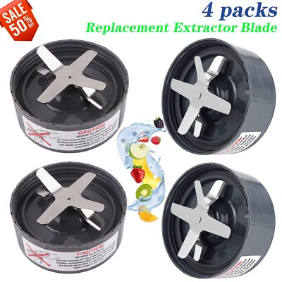 Replacement Extractor Blade, Fit for NutriBullet 600w/ 900w Pro ...
