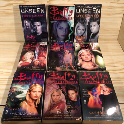 Buffy The Vampire Slayer Paperback Books Bundle X 9 Various Titles Good ...