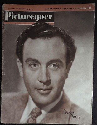 Picturegoer Magazine February 15, 1947 Dennis Price | eBay
