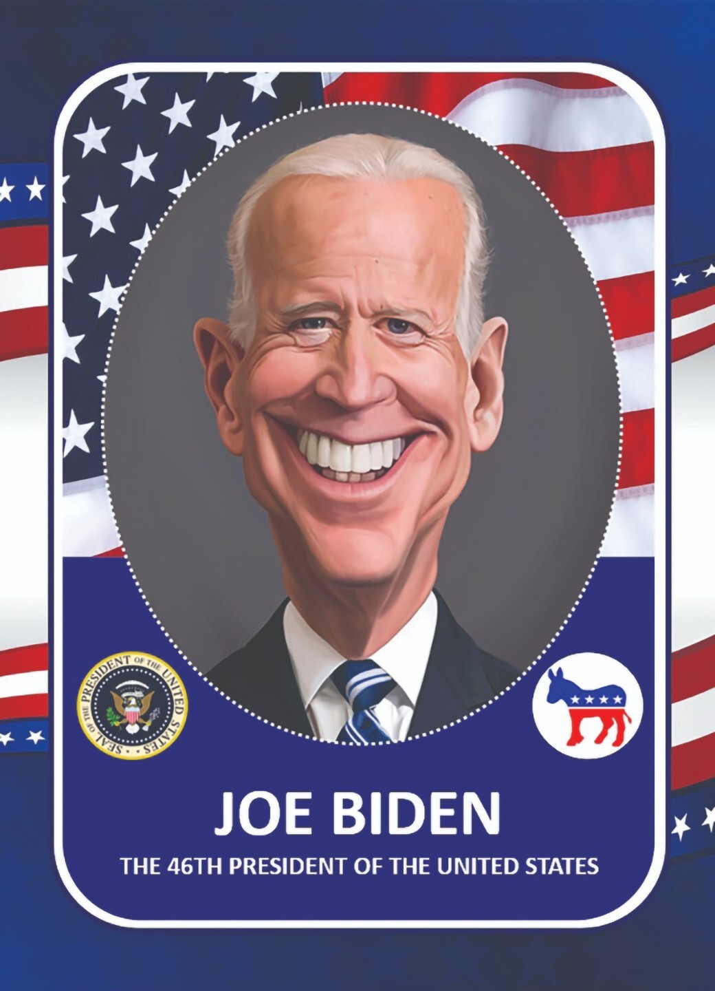 Joe Biden Caricature
