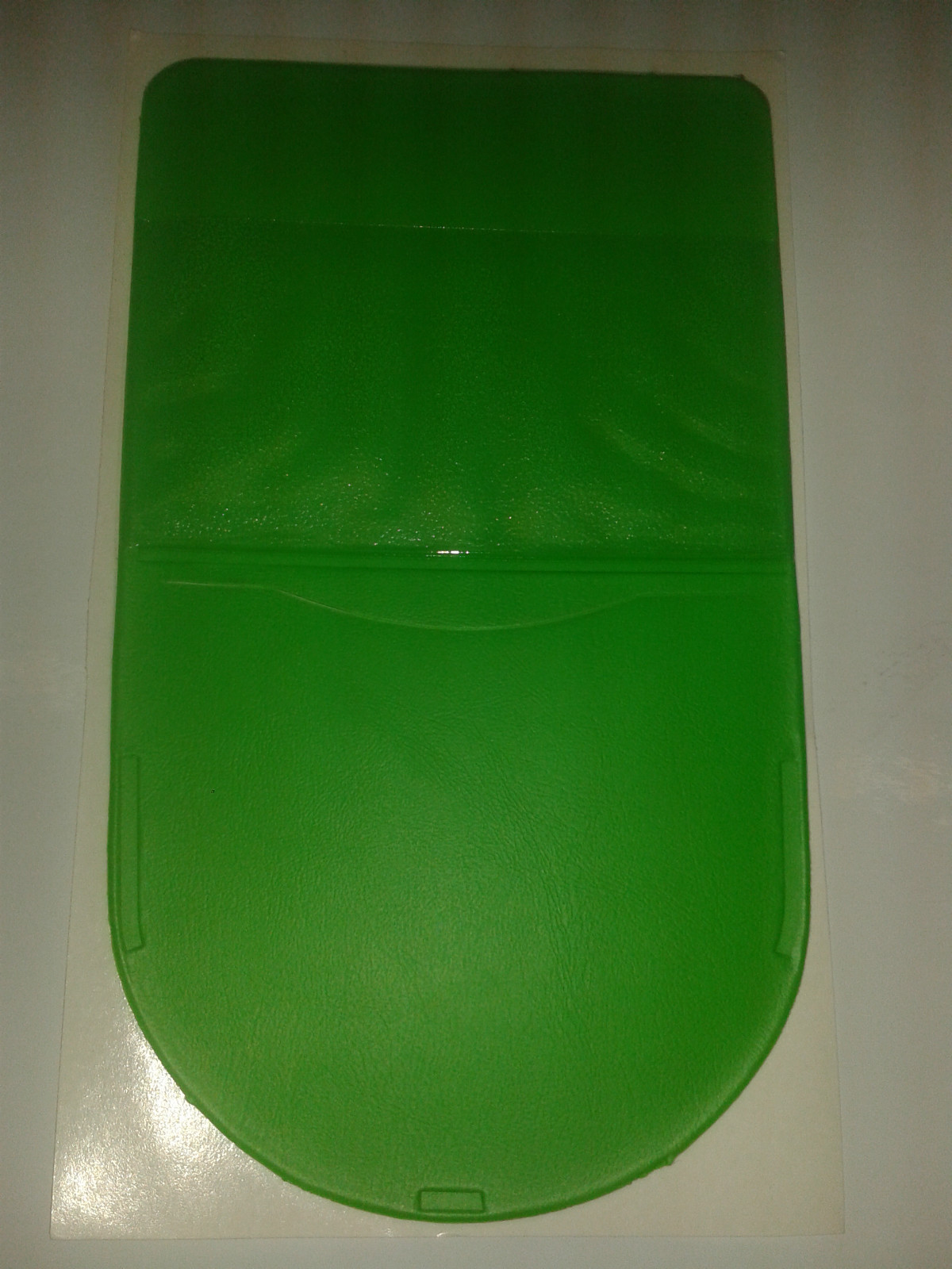 QTY 1 SHIELD ADHESIVE BACKED PERMIT HOLDER REF LIME GREEN + EXTRA ...