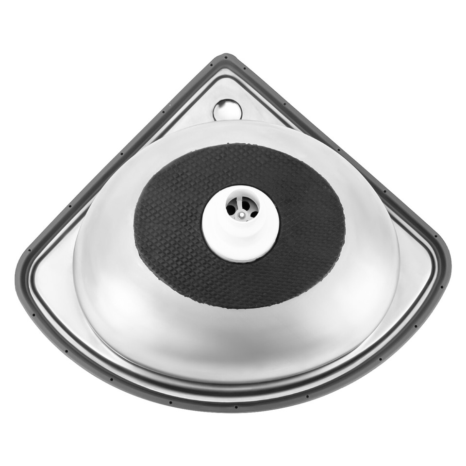 Single Triangle Wash Basin, Corner Sink Small Bar Sink Stainless Steel ...