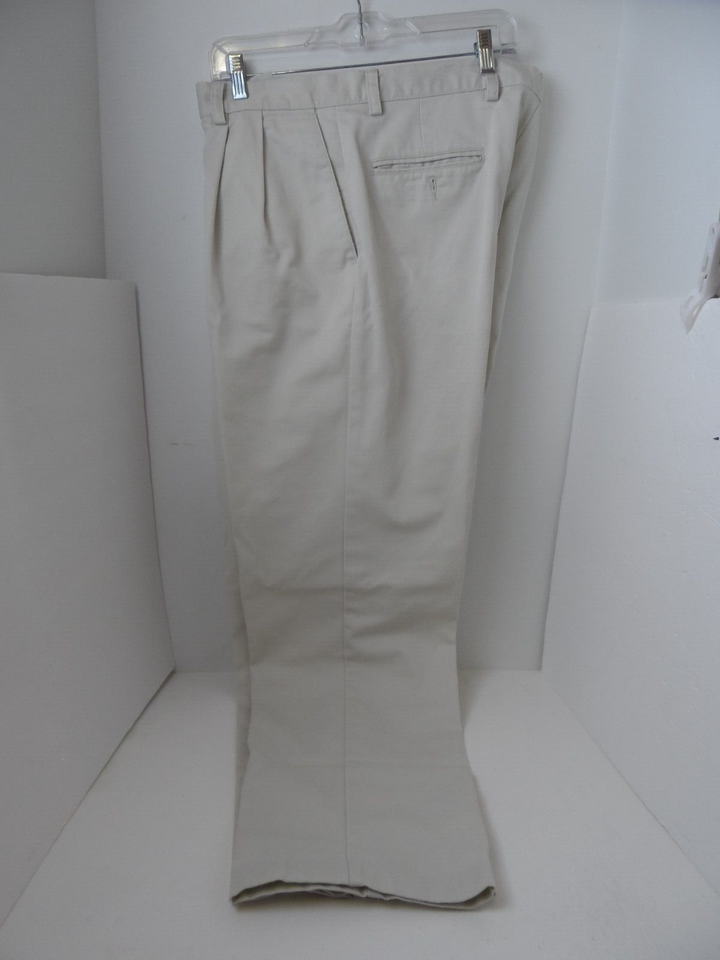 Dockers Recode Men's Khaki Slack Casual Pants Pleated - Size 36 x 32 | eBay