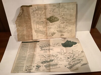 VINTAGE AURORA MODEL KIT GERMAN PANTHER TANK PATTON MODEL 1956 Copyright | eBay