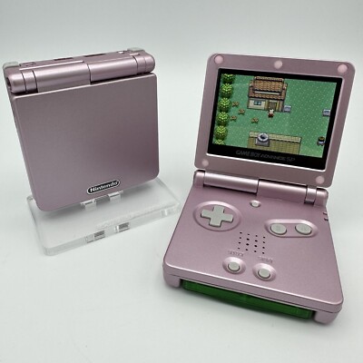 Gameboy Advance SP Pink AGS-001 or IPS *CHOOSE BUTTONS* Glass Lens New ...