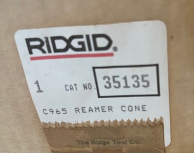 New Sealed Ridgid 35135 C965 Reamer Cone | eBay