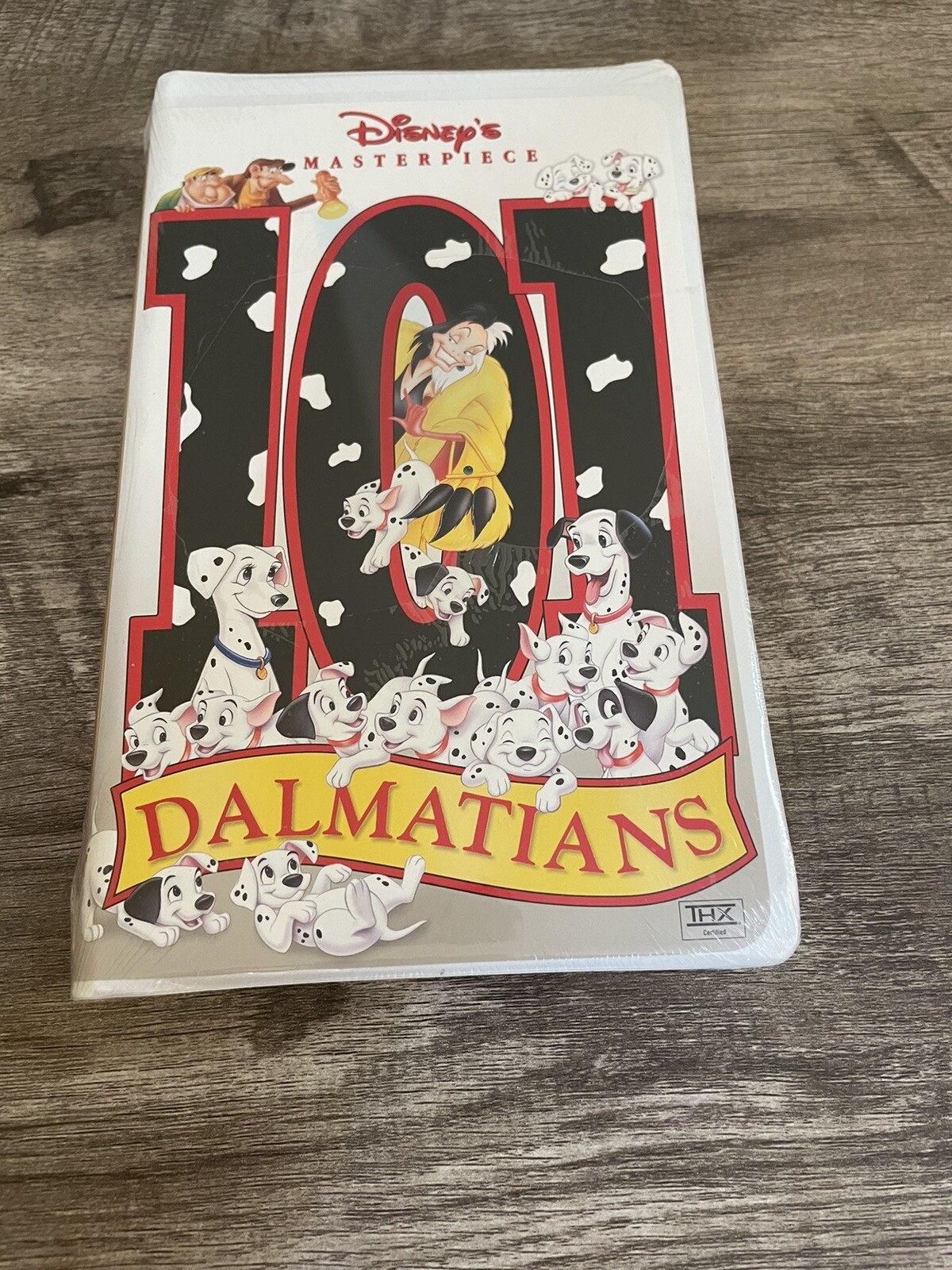 101-Dalmatians-Walt-Disney-Masterpiece-Collection-VHS-Tape-NEW-Sealed Values - MAVIN