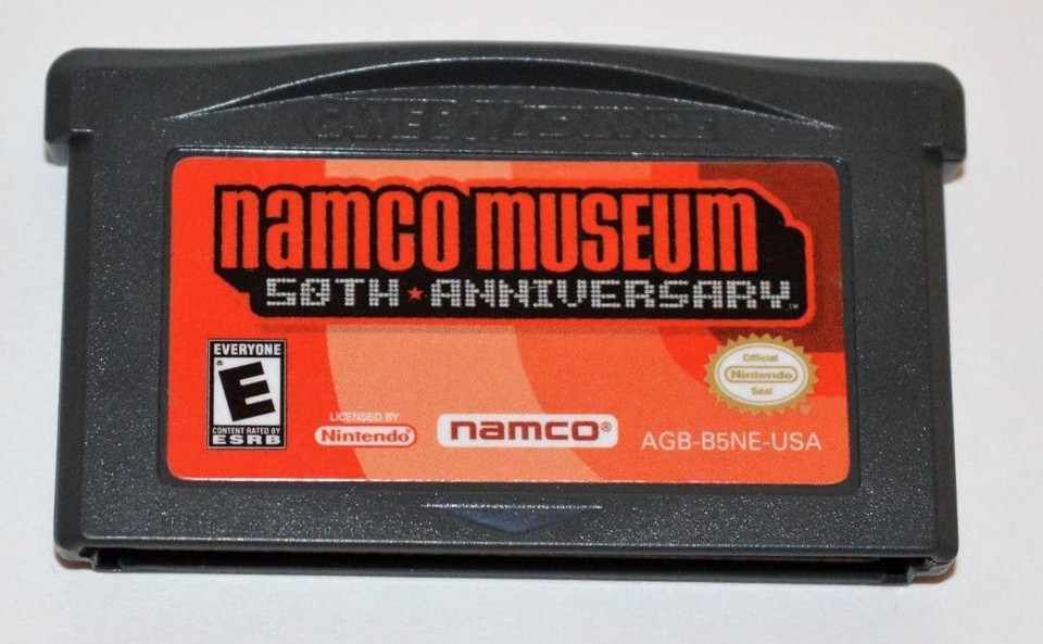 NAMCO MUSEUM: 50TH ANNIVERSARY NINTENDO GAMEBOY ADVANCE SP GBA | eBay
