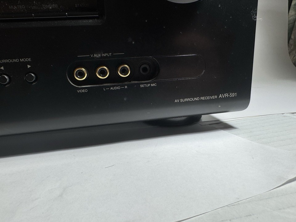 Denon AVR-591 5.1 Ch HDMI Home Theater Receiver Stereo + Remote - Some ...