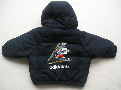 RARE adidas Bomber Goofy Disney Jacket Winter Hoody Shirt Sweat ...