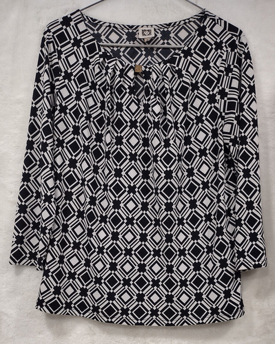 Womens Anne Kline shirt/blouse/top Size M Loc 13 | eBay