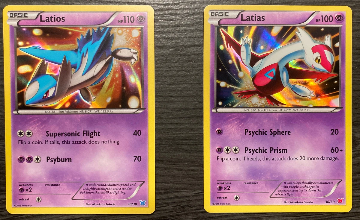 Pokemon Latias And Latios Card